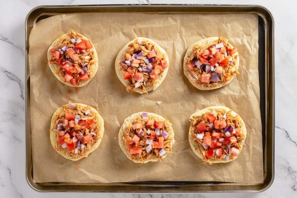 BBQ Chicken Mini Pizza Recipe