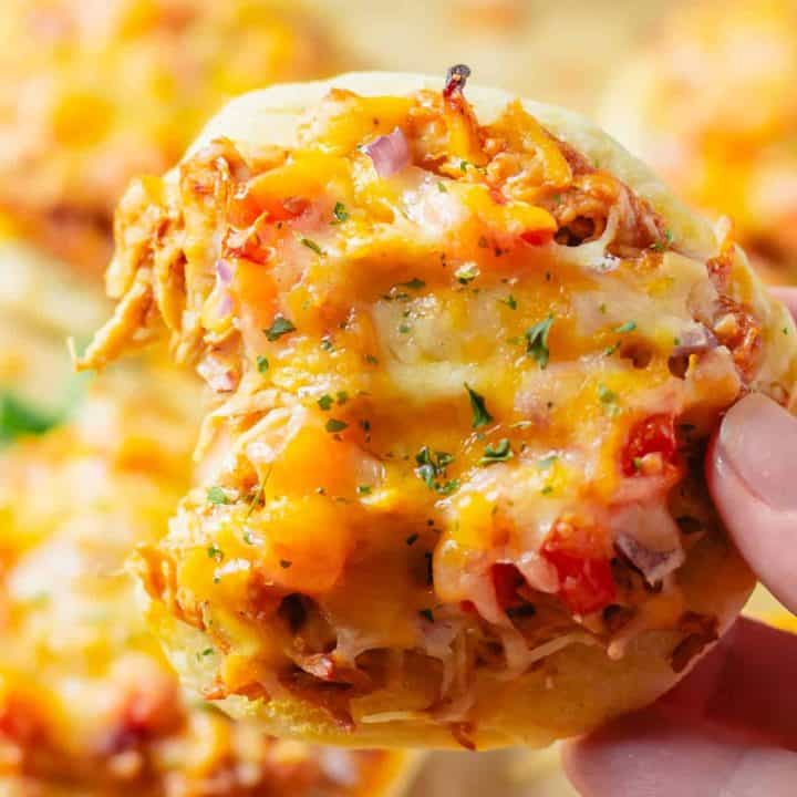 BBQ Chicken Mini Pizza Recipe