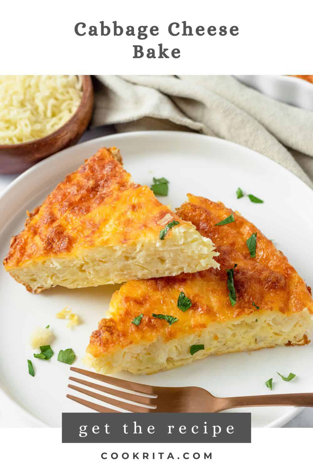 Cheesy Cabbage Bake (Quick Cabbage Casserole) - Cookrita