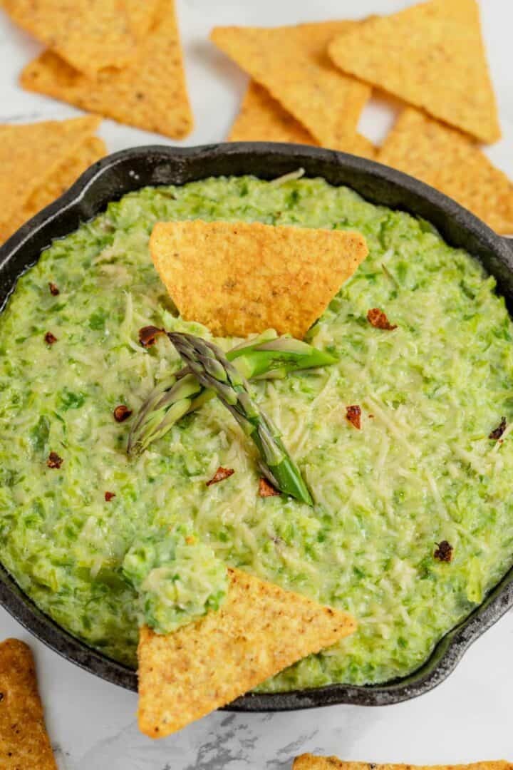 Baked Asparagus Dip - Cookrita