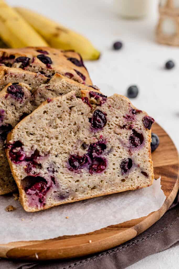 Banana Blueberry Bread
