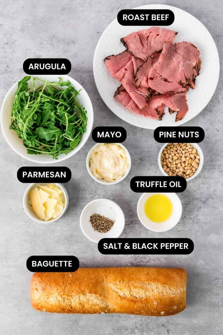 Deli Style Cold Roast Beef Sandwiches With Amazing Sauce - Cookrita
