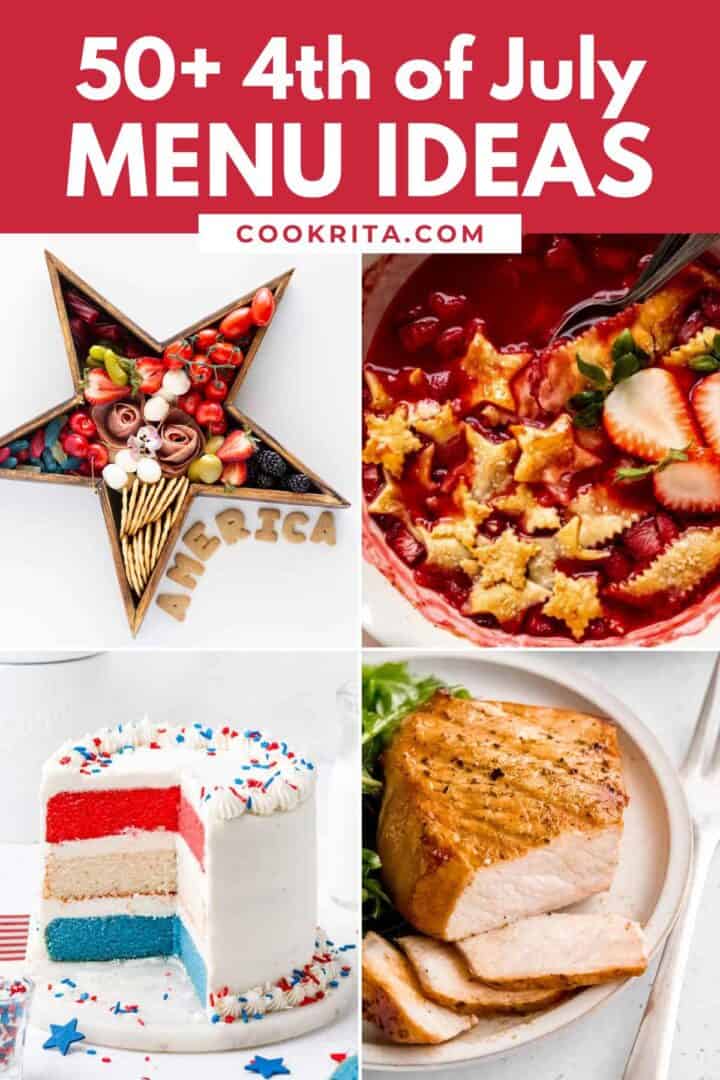 4th of July Menu ideas - 55+ Best Recipes and Drinks For a Crowd - Cookrita