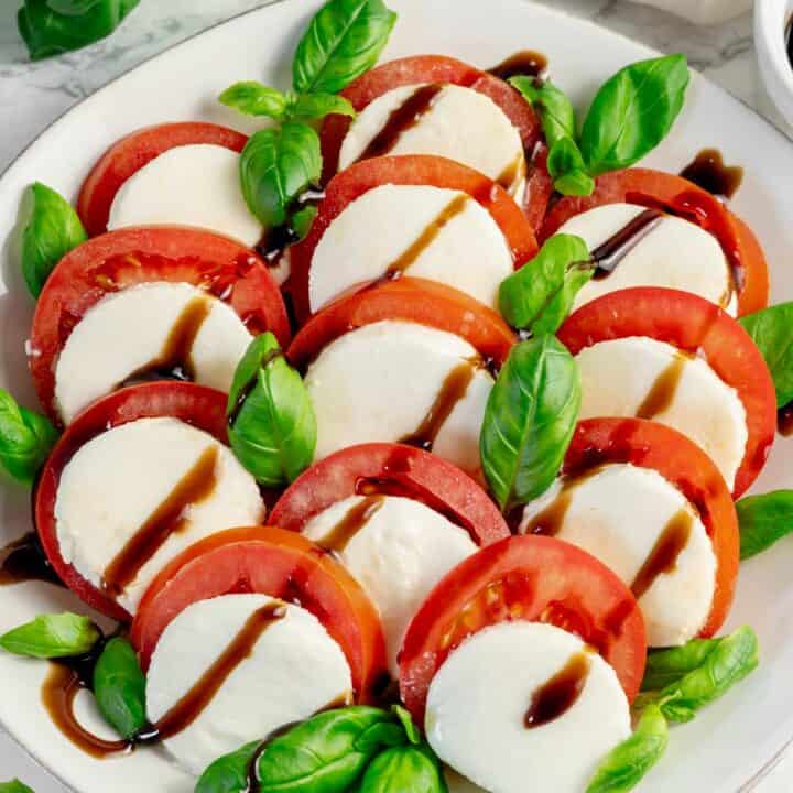 Tomato Basil Mozzarella Appetizer