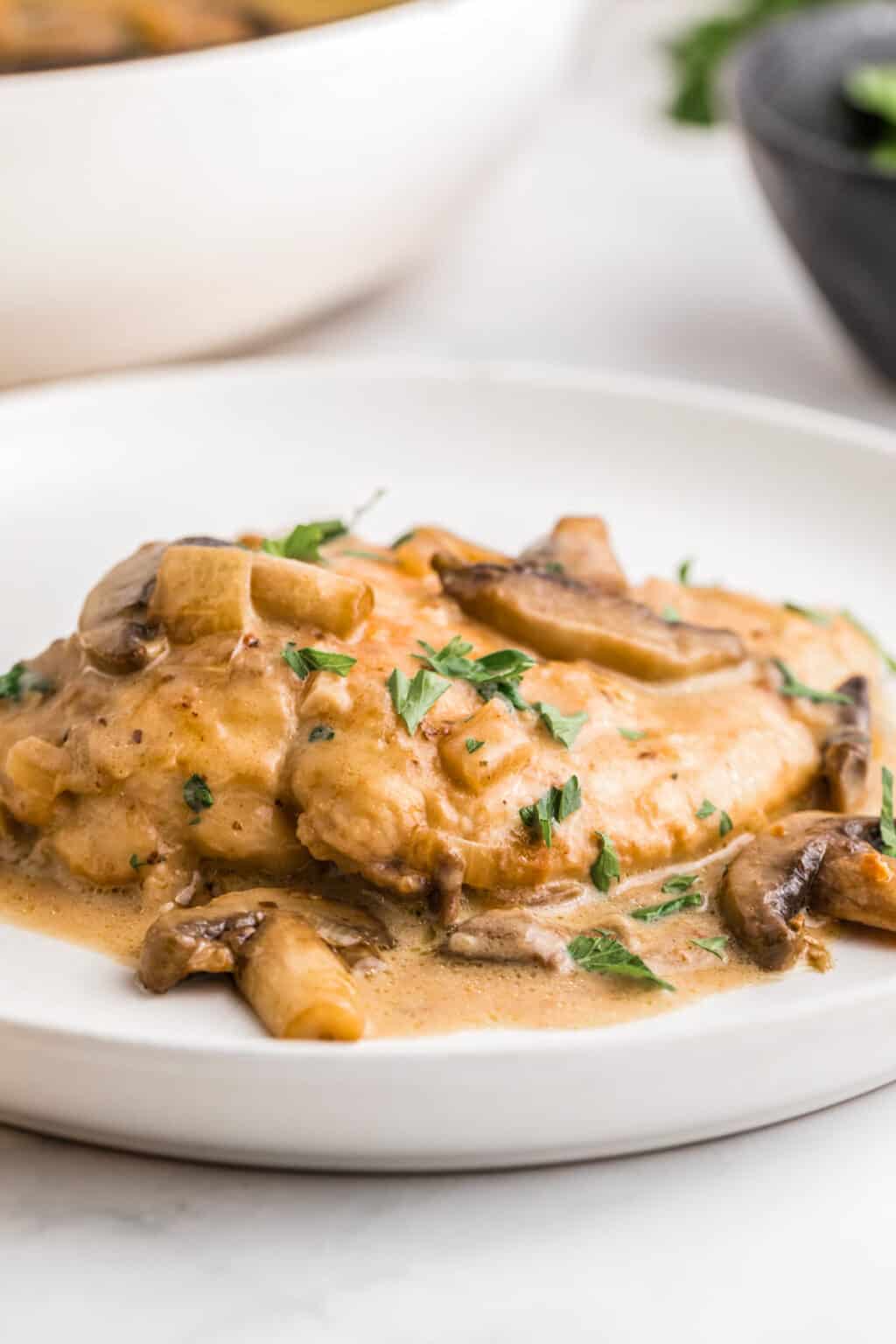 Quick and Easy Chicken Marsala - Cookrita