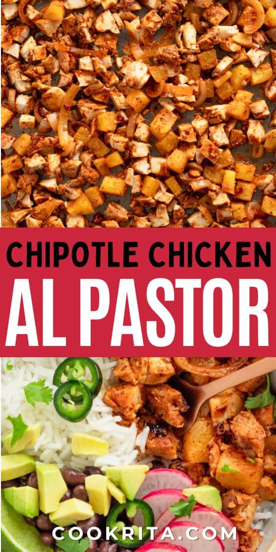 Better Than Chipotle Chicken Al Pastor! - Cookrita