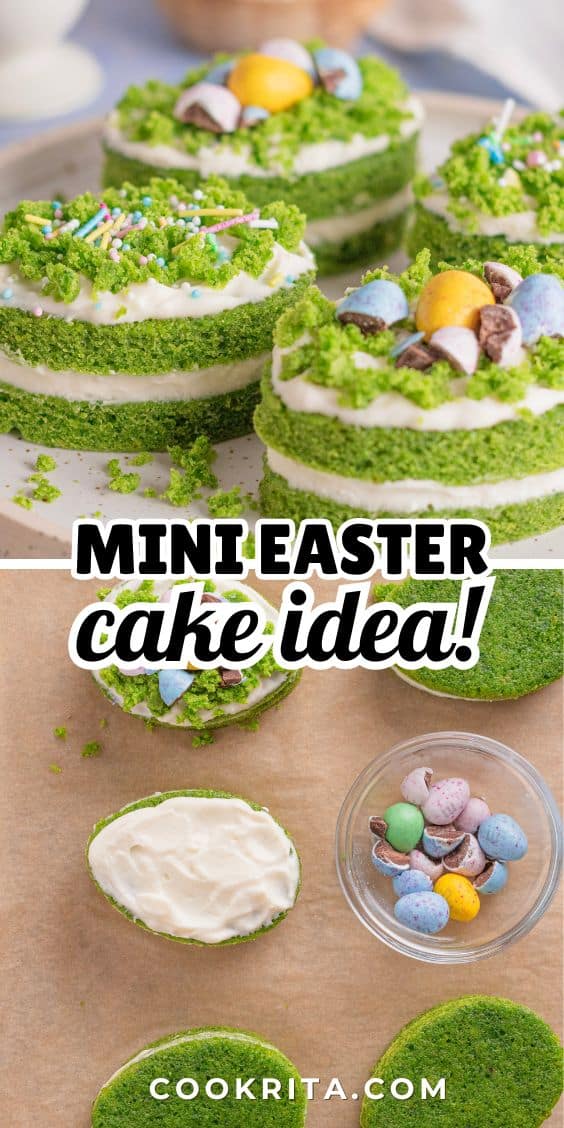 These Mini Easter Cakes Are Almost Too Cute to Eat