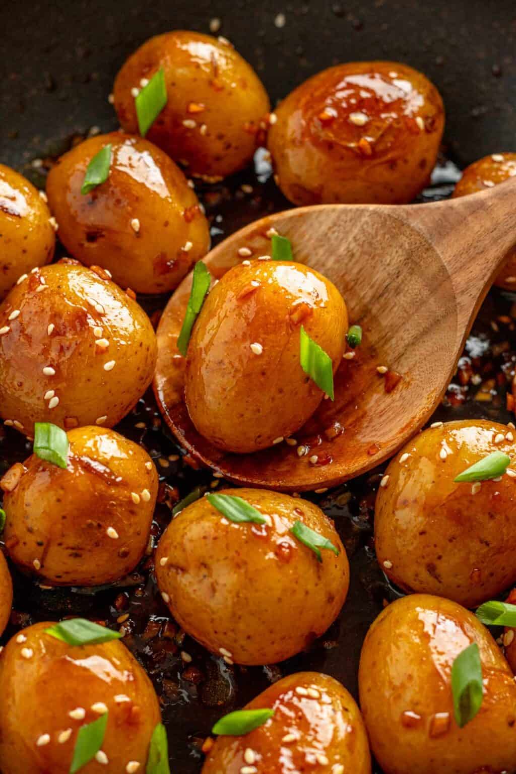 Gamja Jorim (Braised Korean Potatoes) - Cookrita
