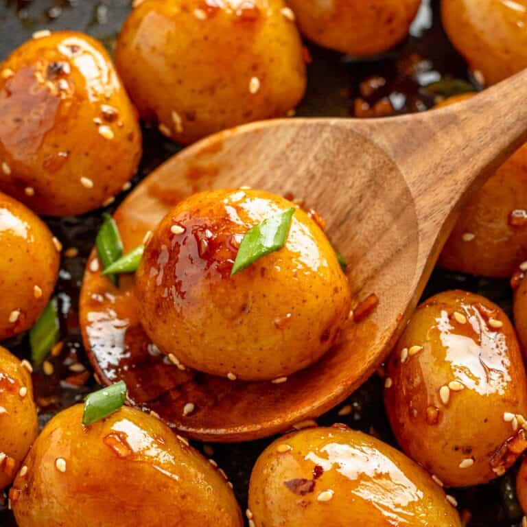 Gamja Jorim (Braised Korean Potatoes) - Cookrita