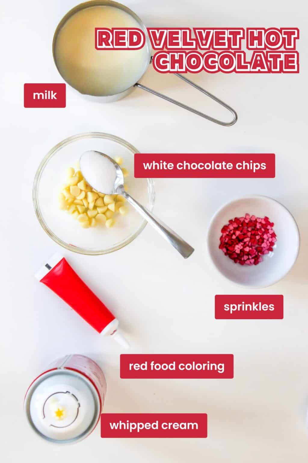 Red Velvet Hot Chocolate (Perfectly Silky!)