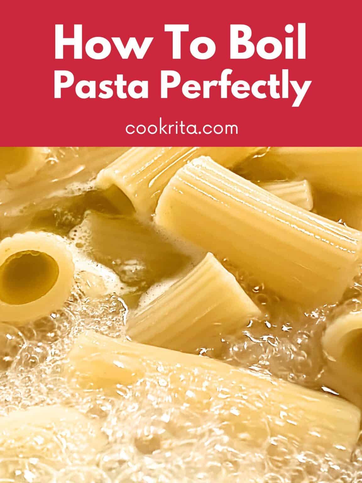 How To Boil Pasta (as a PRO!)