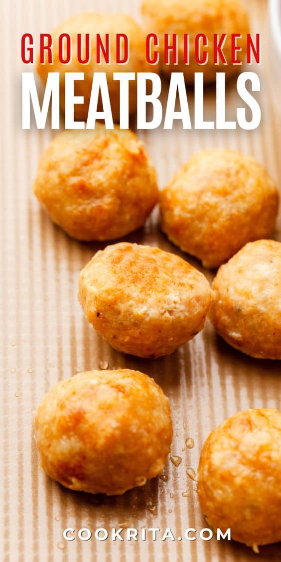 Baked Chicken Meatballs