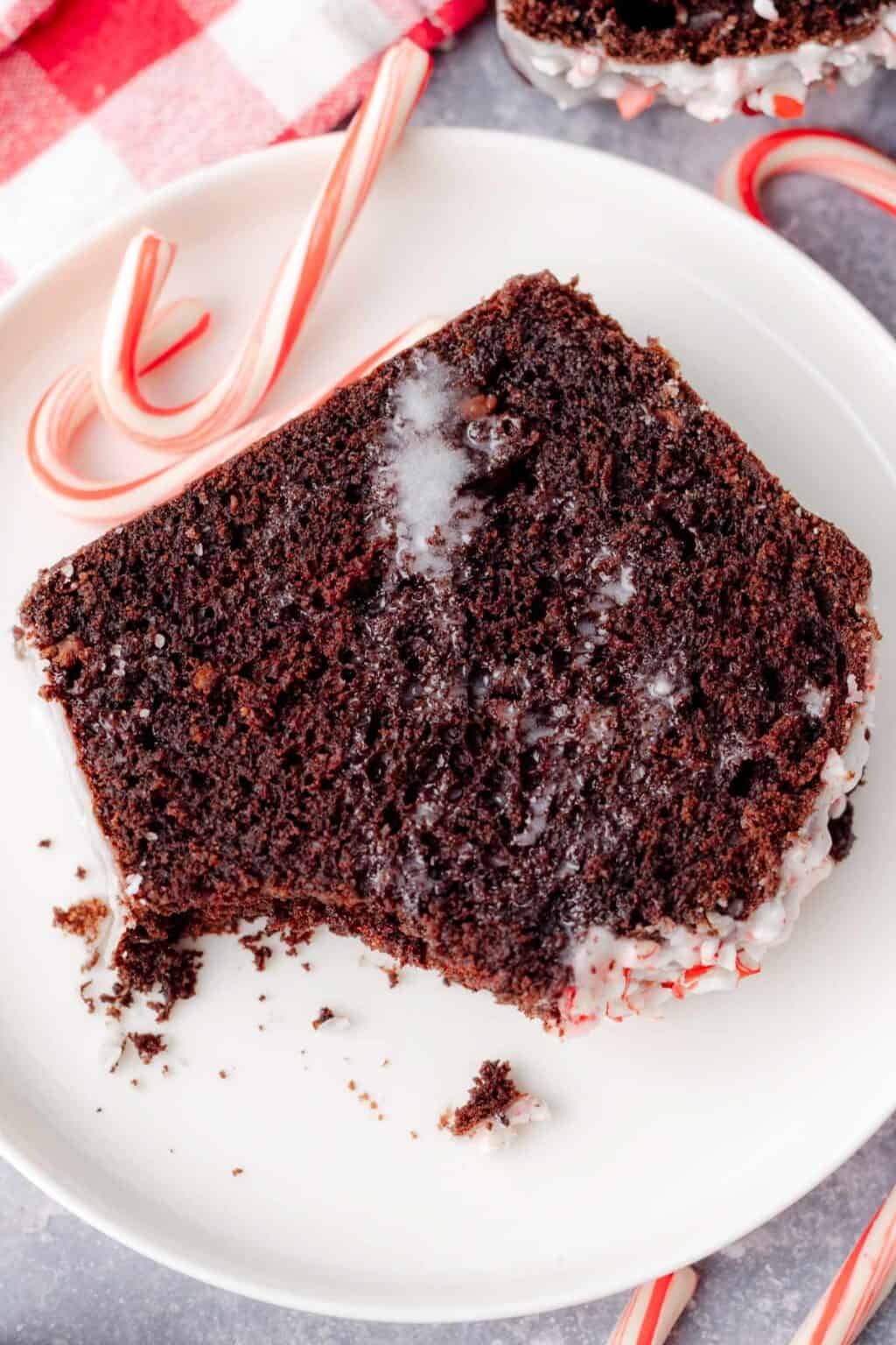 ULTRA Moist Chocolate Peppermint Bread