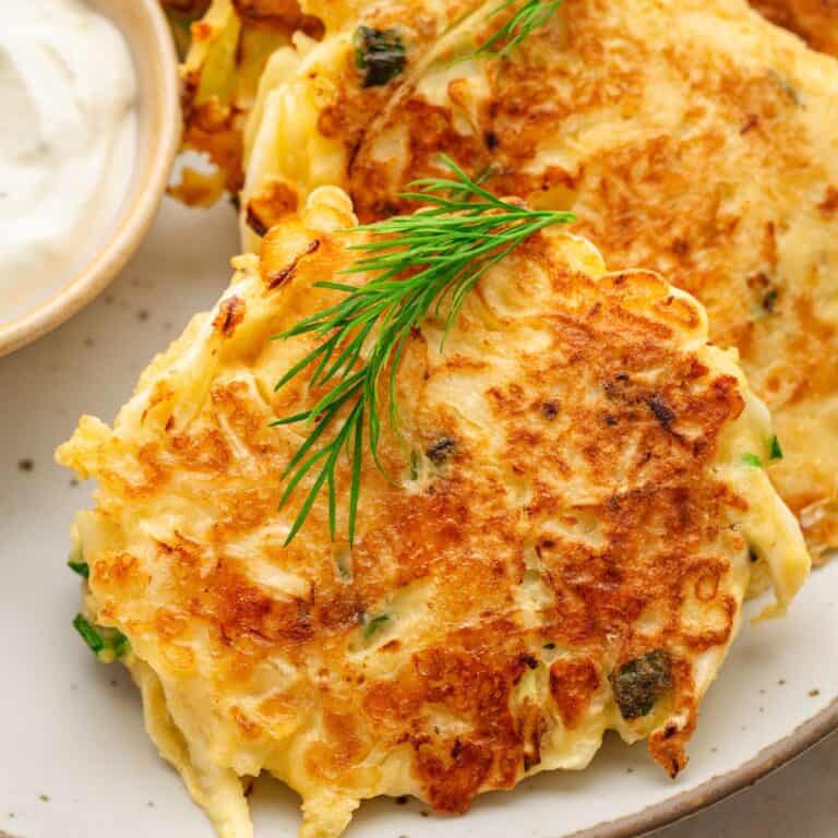 Perfect Savory Cabbage Pancakes