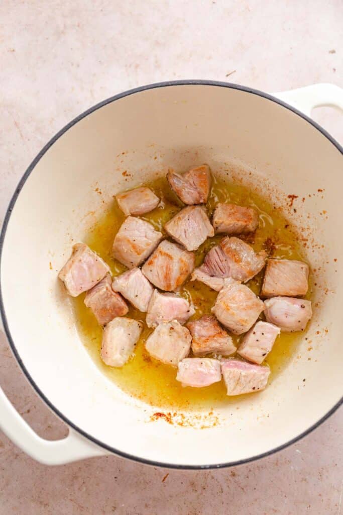 Easy One-Pot Pork Pilaf with Brown Rice