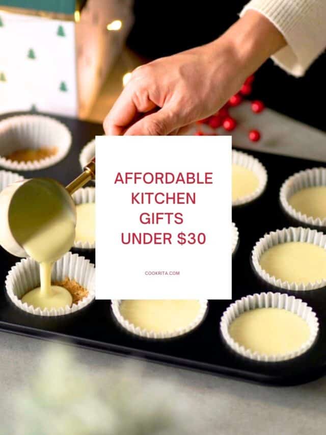 40 Affordable Kitchen Gifts Under $30 That Look Luxurious